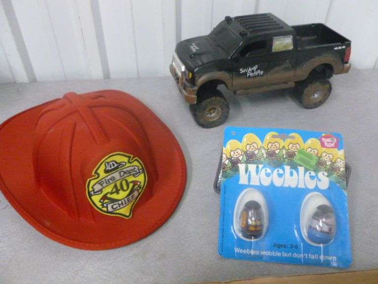 New Vintage 1975 Romper Room - Weebles / Kids Fireman Hat / Swamp ...