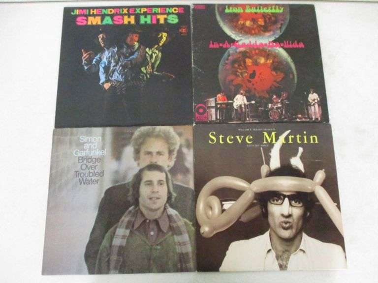 7 - Classic Rock Albums & a Comedy Album - Oberman Auctions