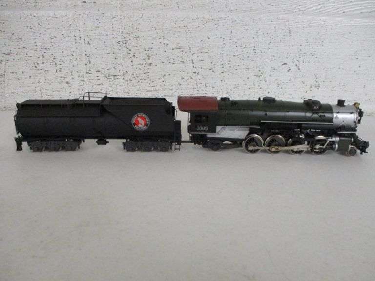 HO UP 4-6-2, Santa Fe 0-4-0, D & RG 4-4-2, ATSF 4-6-2, D & RG 2-8-2, GN ...