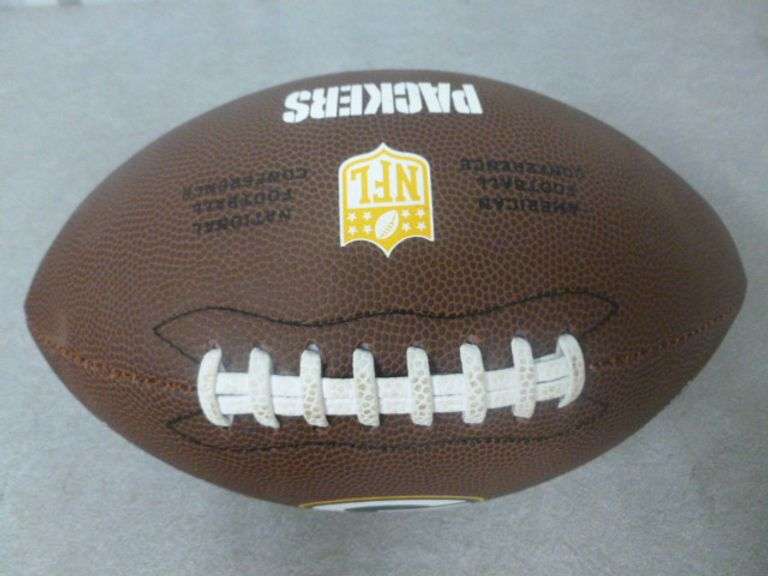 Collectible NFL - Green Bay Packers Regulation Size Football - Oberman ...