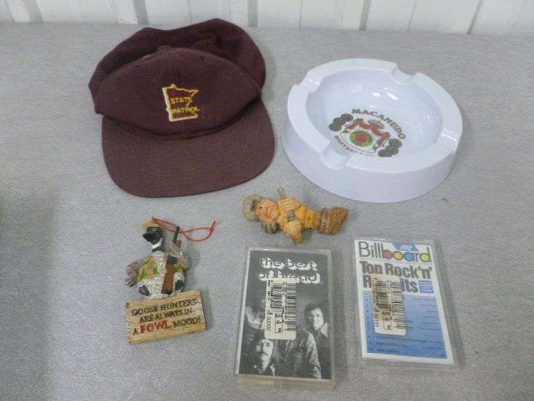 Group Of Collectibles / MN State Patrol Hat - New Cassette Tapes ...