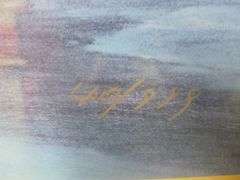 Tok Hwang " Winter Cabin " Numbered Framed And Matted Print - Oberman ...