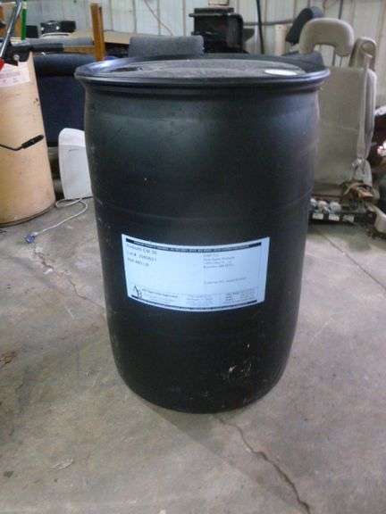 55 Gallon Poly Drum - Oberman Auctions