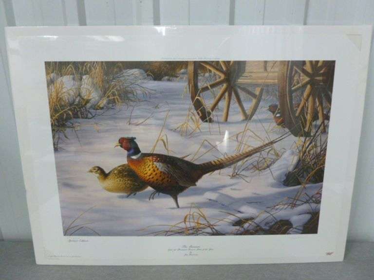 Beautiful Large Jim Hautman " The Pioneers " Signed & Numbered Print ...