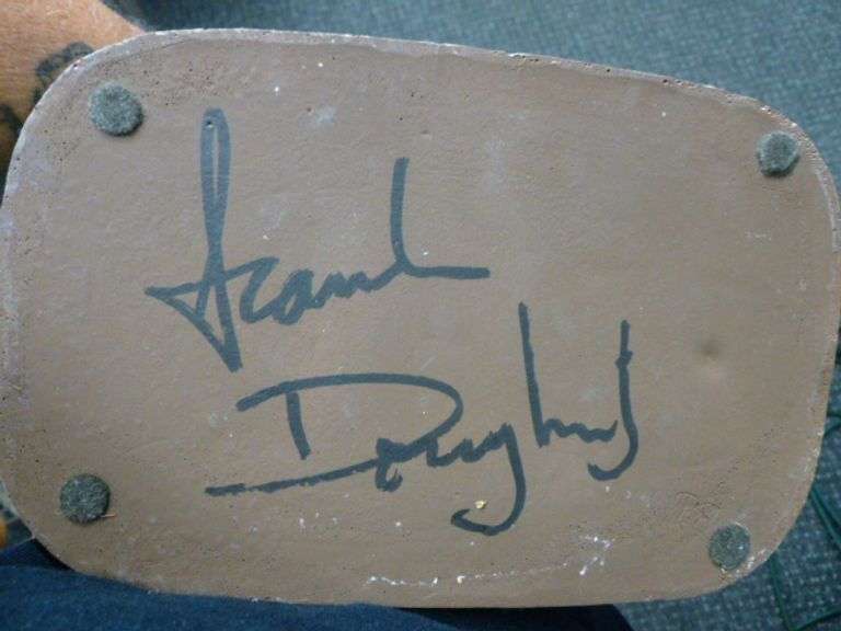 Nice 1992 Frank Dougherty " Pronghorn Antelope " Bottom Signed Cold ...