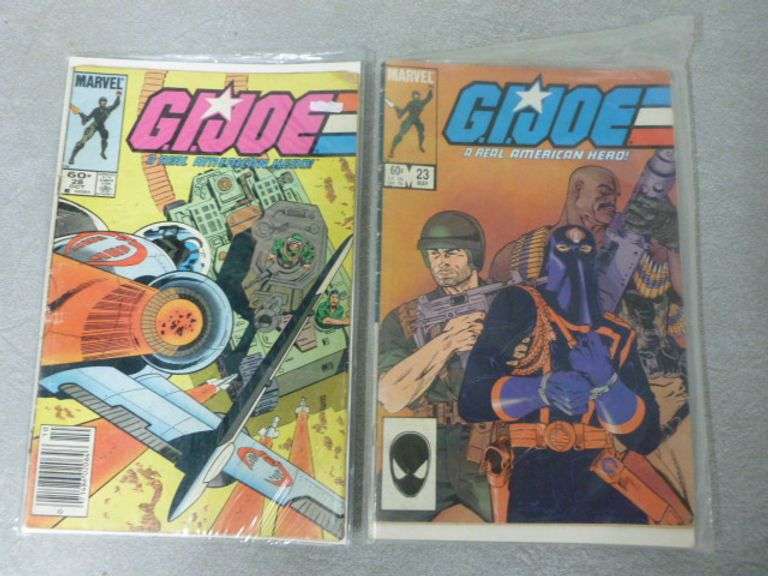 (2) Collectible Marvel G.I Joe Comic Books - Oberman Auctions