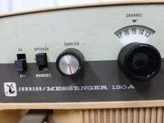 Vintage Johnson / Messenger CB Radio Telephone Model 130 A - Oberman ...