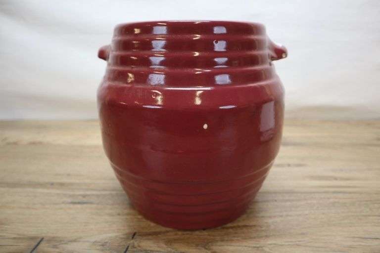 Vintage Early Pfalzgraff Beehive Cookie Jar With L - Pacific Auctions ...