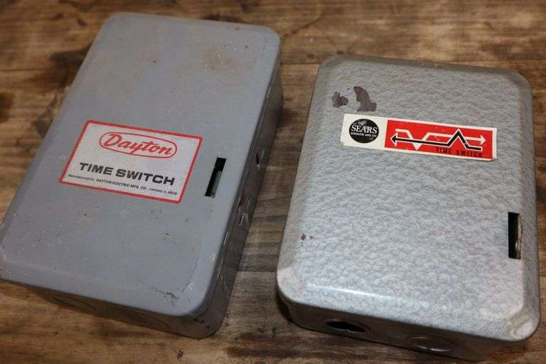Dayton Repeatcycle Timer Model 2E355A and Sears Roebuck & Co Time ...