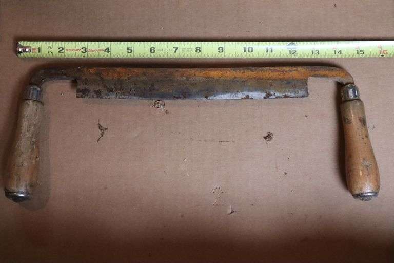 10" DRAW KNIFE - Pacific Auctions And Appraisals