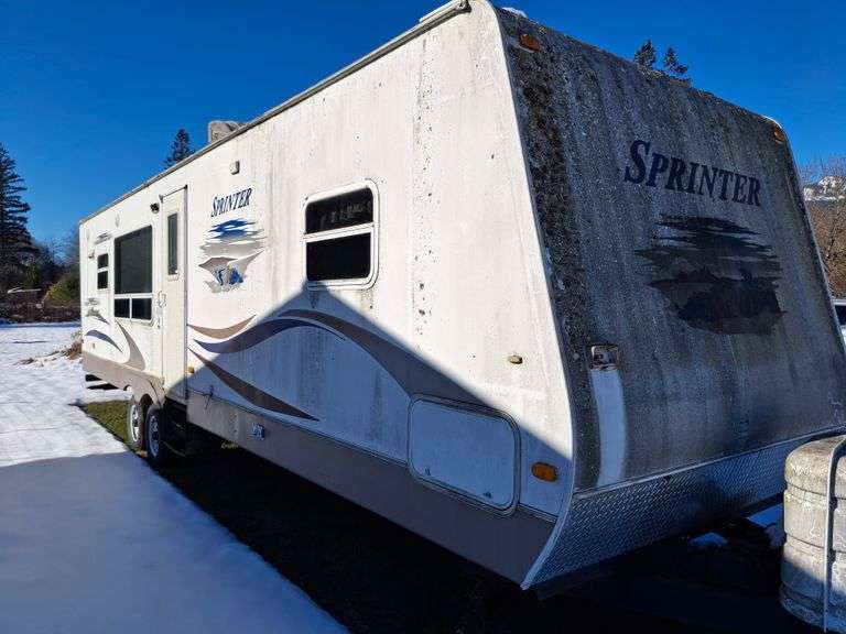 2007 KEYSTONE SPRINTER CAMPER RV 31' BUMPER PULL, WITH SLIDE OUT ...