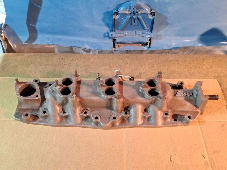 Sharp Er3 Aluminum Intake Manifold, Designed For Ford Flathead V8 ...