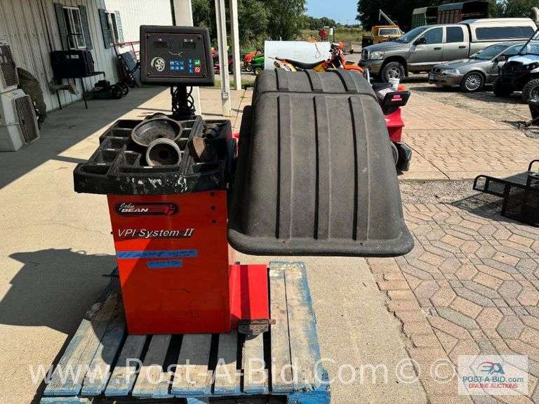 John Bean Tire Balancer, VPI System II, Model EEW8 - Elsenpeter ...