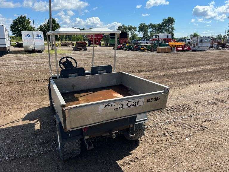 1999 Club Car Turf II XRT Gas Utility Golf Cart. - Elsenpeter Auctions ...