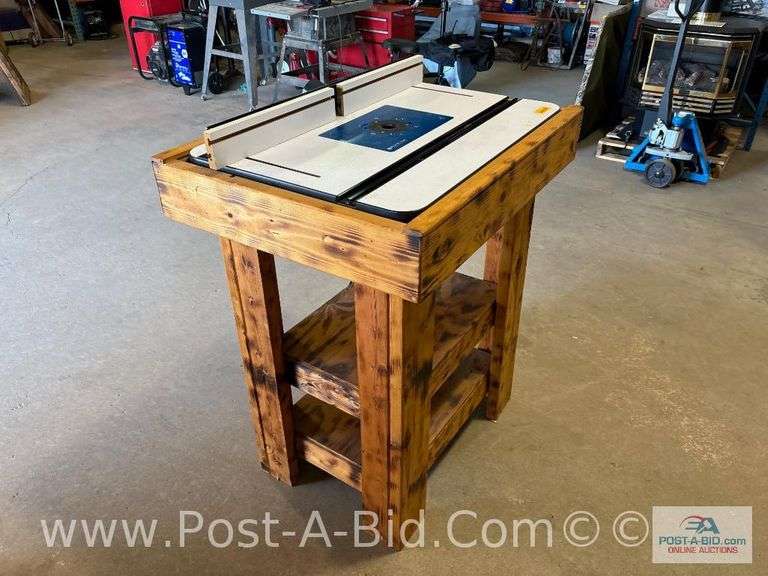 Rockler Router Table In Stand, With Sears Router M - Elsenpeter ...