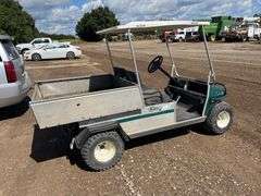 1999 Club Car Turf II XRT Gas Utility Golf Cart. - Elsenpeter Auctions ...