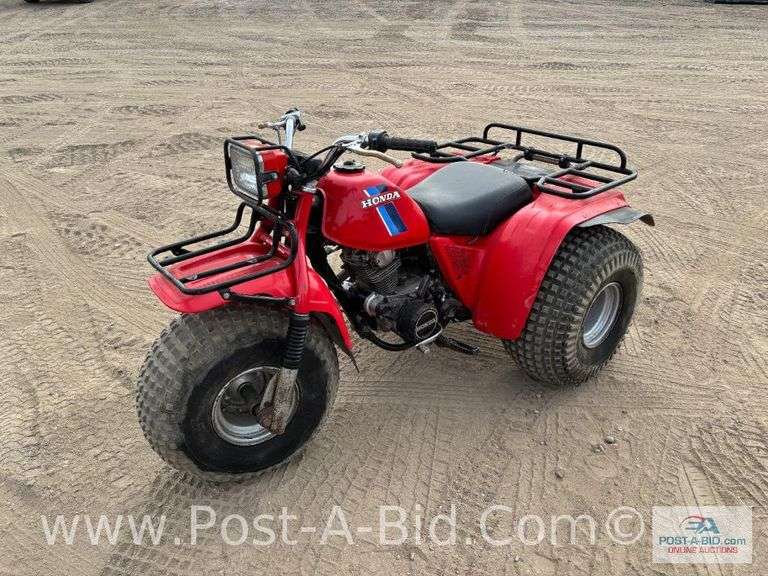 1983 Honda Big Red ATC 200 3 Wheeler With Electric And Pull Start ...