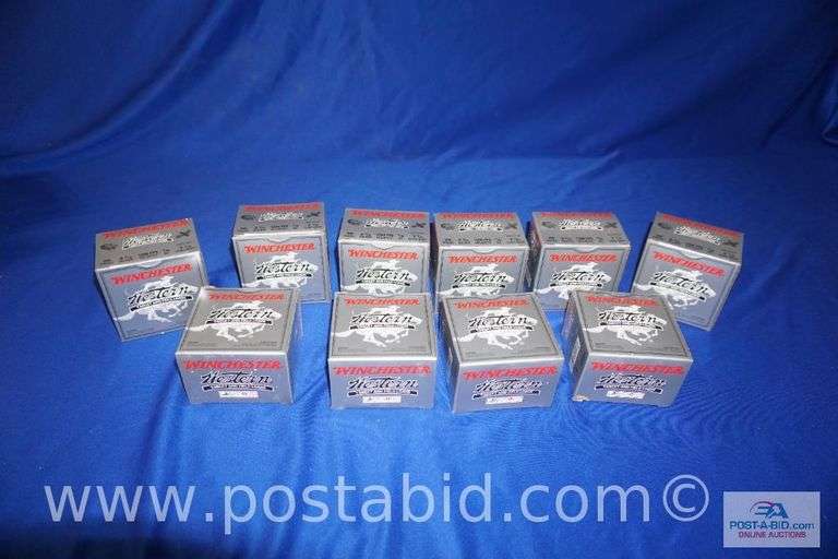 10-Fulll Boxes Total 250 Shotshells 20 Gauge 2 3/4" 7/8 oz. 7 1/2 Lead ...