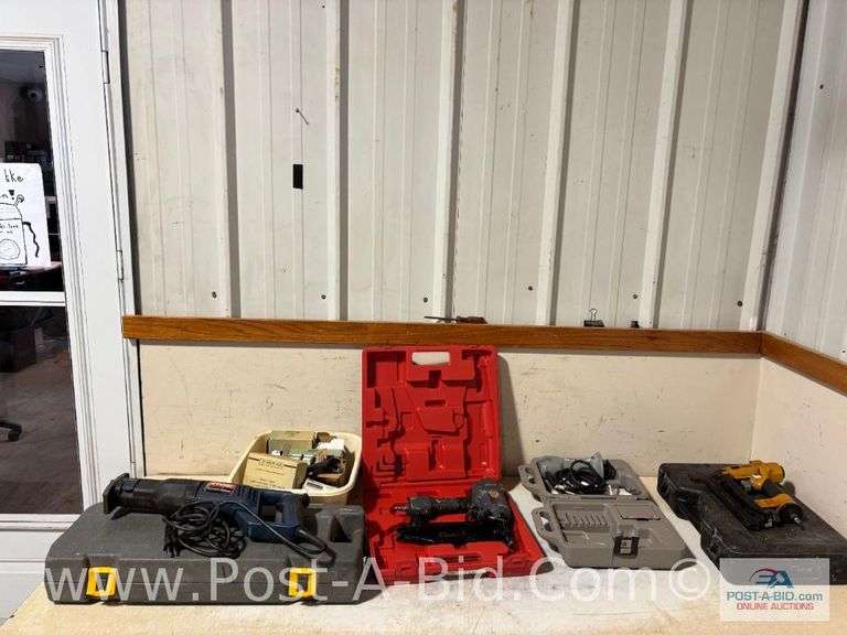 Ryobi Reciprocating Saw, Porter Cable Cut Off Tool, Bostich Nailer ...