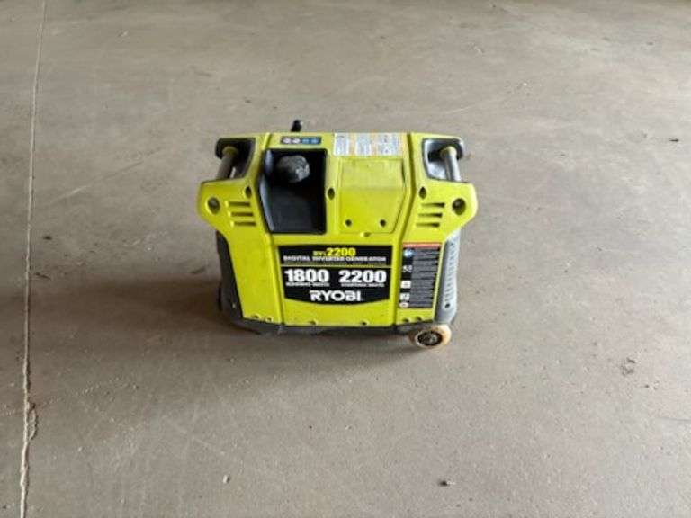 Ryobi RYi 2200 Digital Inverter Gas Generator, 180 - Elsenpeter ...
