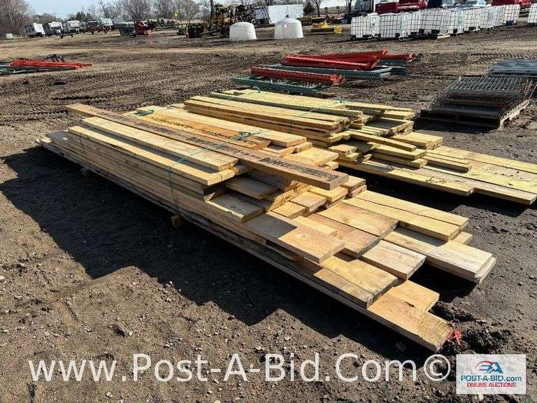Bundle Of Wide Boards, 2 x 8's, 2 x 10's, 2 x 12s, Various Lengths ...