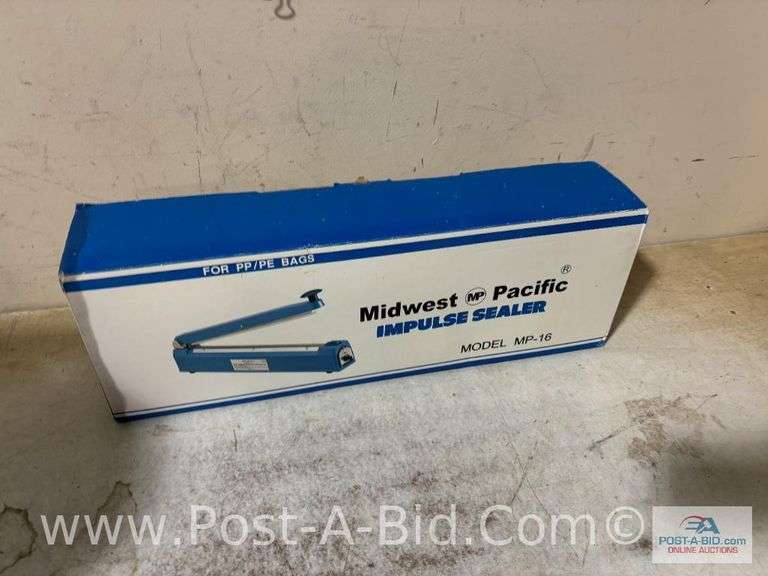 Midwest Pacific Impulse Sealant-Model MP-16, - Elsenpeter Auctions ...