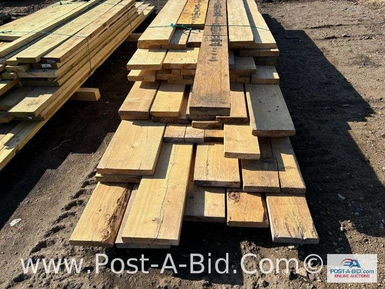 Bundle Of Wide Boards, 2 x 8's, 2 x 10's, 2 x 12s, Various Lengths ...