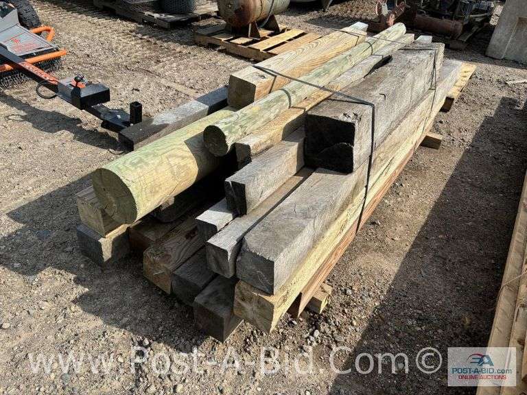 Miscellaneous Wood Posts 4x4, 6x6, Up To 8' In Length. - Elsenpeter ...