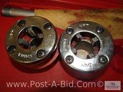 Pipe Threading Kit, 5 Piece Set By Central Forge In Case. - Elsenpeter ...