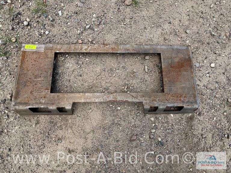 Quick Tach Plate. - Elsenpeter Auctions & Real Estate, Inc. dba Post-A ...