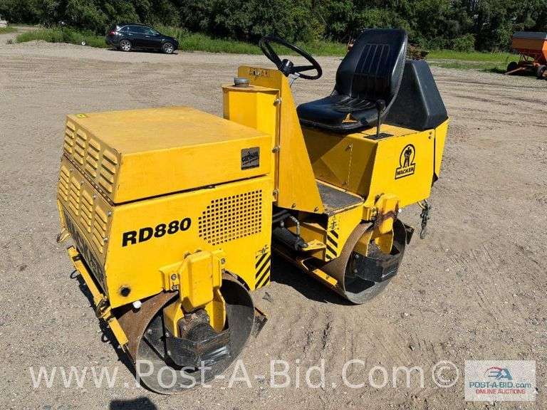 Wacker RD 880 Roller Packer 2003 Roller With Water, Owner Stated ...