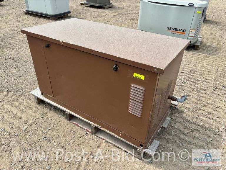 Generac 20 Kw Model: 0058751, Serial#: 4365632. - Elsenpeter Auctions ...
