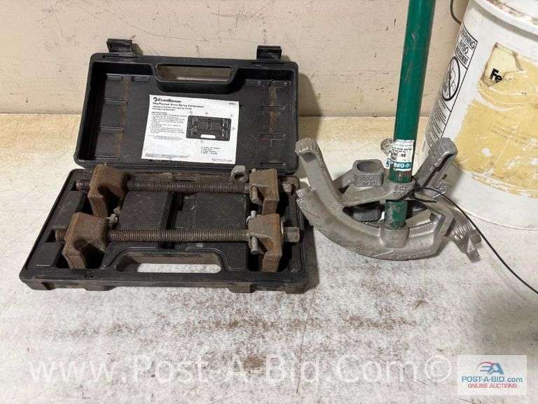 Mac Pherson Strut Spring Compressor Kit And Conduit Bender With 1/2 ...