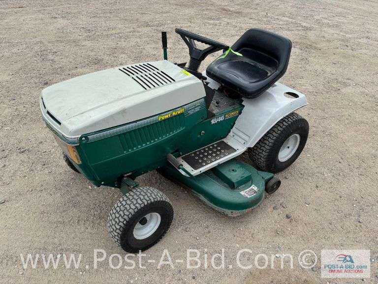 Power Kraft Hydrostatic Mower, 18 HP Briggs And Stratton Motor 46" Deck ...