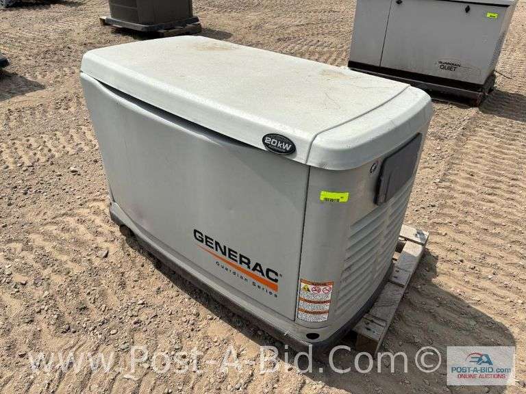 Generac 12 Kw Model: 0044560 Serial #: 359129S Hours: 388, Condition ...