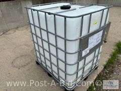 Mauser Tote, Owner Stated, "Food Grade." - Elsenpeter Auctions & Real ...