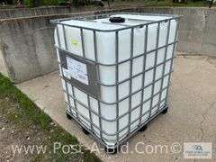 Mauser Tote, Owner Stated, "Food Grade." - Elsenpeter Auctions & Real ...