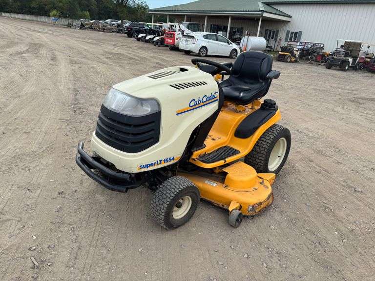 Cub Cadet SLT 1554 Hydrostatic Riding Lawn Mower With Kohler 27 HP ...