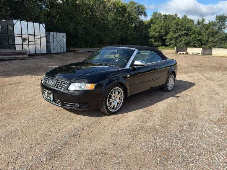 2006 Audi S4 Quattro Convertible 2 Door Coupe With 106,xxx Actual Miles ...