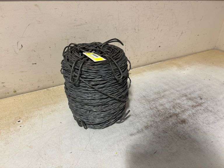 Roll Of Barb Wire Without Barb. - Elsenpeter Auctions & Real Estate ...