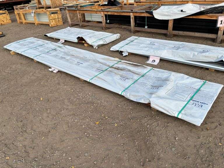 Classic Rib 36 29 Gauge Native Copper Sheet Metal, Approx. 19 Pieces ...