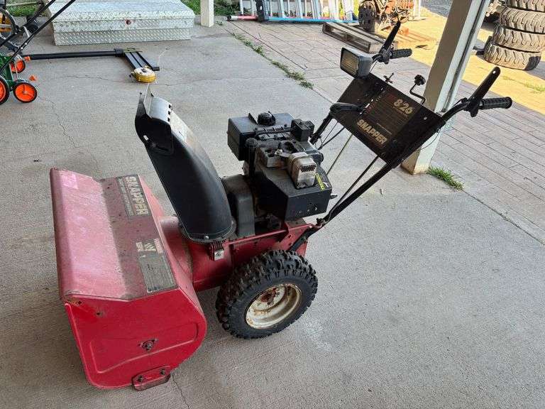 8HP Snapper 8/26 Snow Blower, Owner Stated "Works". - Elsenpeter ...