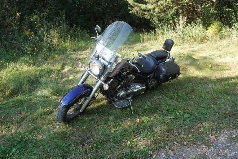 2007 Yamaha V-Star 650 Motorcycle With 218 Miles, Low Miles, New Carb Kit, - Elsenpeter Auctions ...