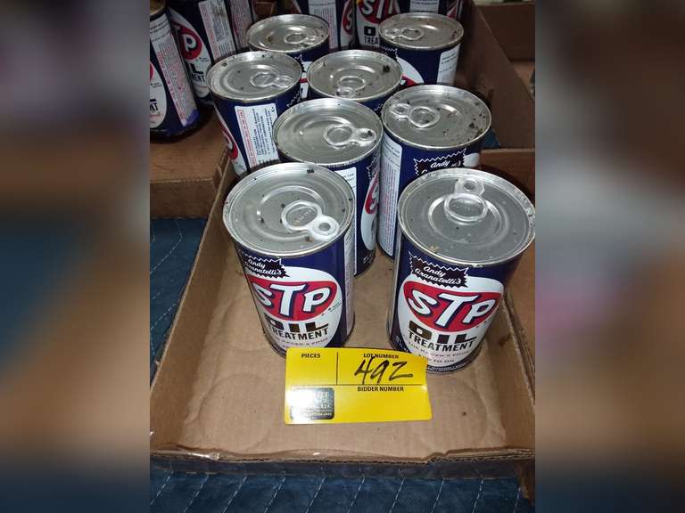 STP NOS (8) Oil Treatment Tab intact but oil - Parrott Marketing Group