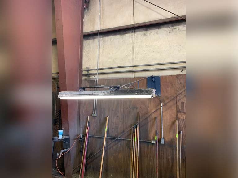 Shop-Built Overhead Work Light - Parrott Marketing Group