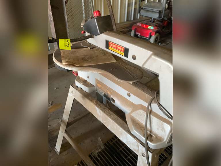 Craftsman Professional Series Scroll Saw, Model #137.216200 - Parrott ...