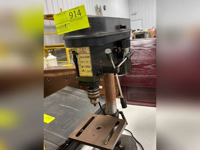 TDC 5 speed drillpress - Parrott Marketing Group