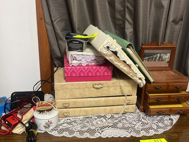 2 Jewelry Boxes and Photo Albums - Parrott Marketing Group