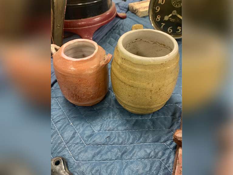Barrel Jug, Homemade Pottery - Parrott Marketing Group