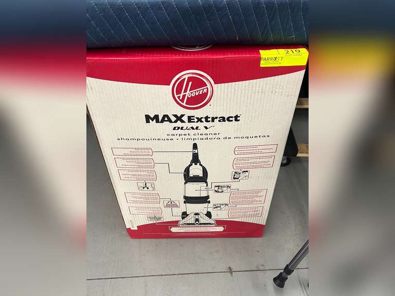 Hoover Max Extract Vacuum - Parrott Marketing Group